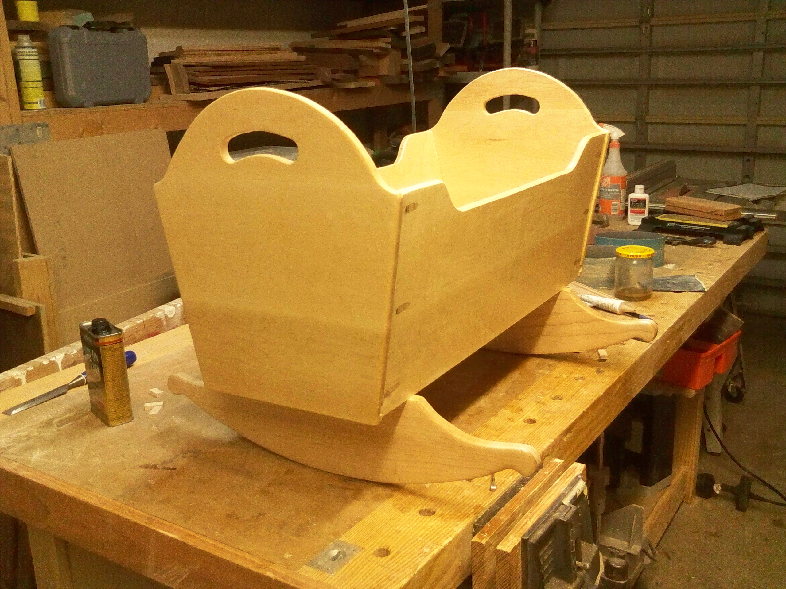 Wood Cradle Patterns PDF Plans Wood Cradle Patterns PDF Plans
